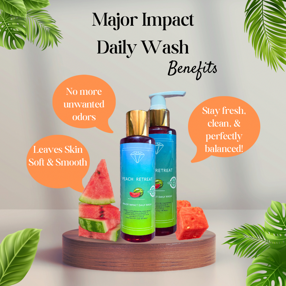 Major Impact Daily Wash – Peach Retreat